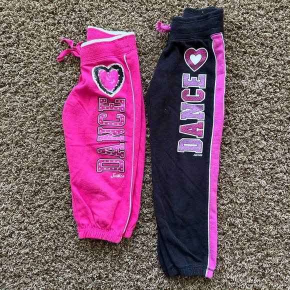 Justice | Bottoms | Justice Dance Sweatpants Set Of 2 | Poshmark